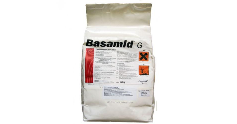 Basamid G 5 kg - Egyéb növényvédőszerek - Vitivető vetőmag webáruház